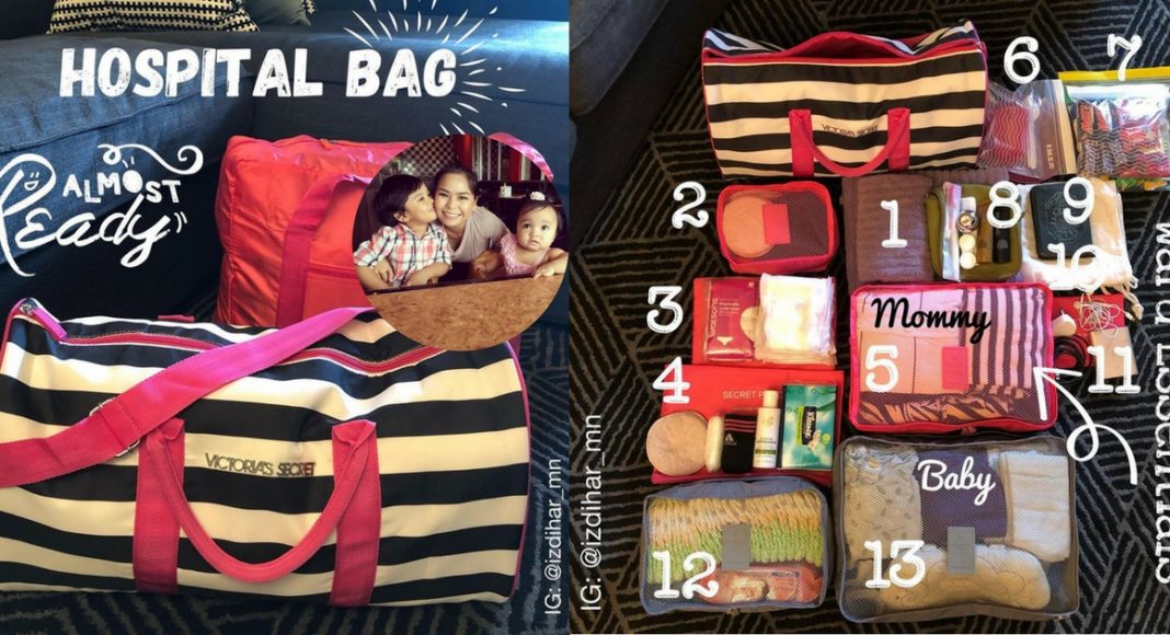 Ibu Ini Kongsi Cara Packing Beg Sebelum Masuk Hospital Untuk Lahirkan ...