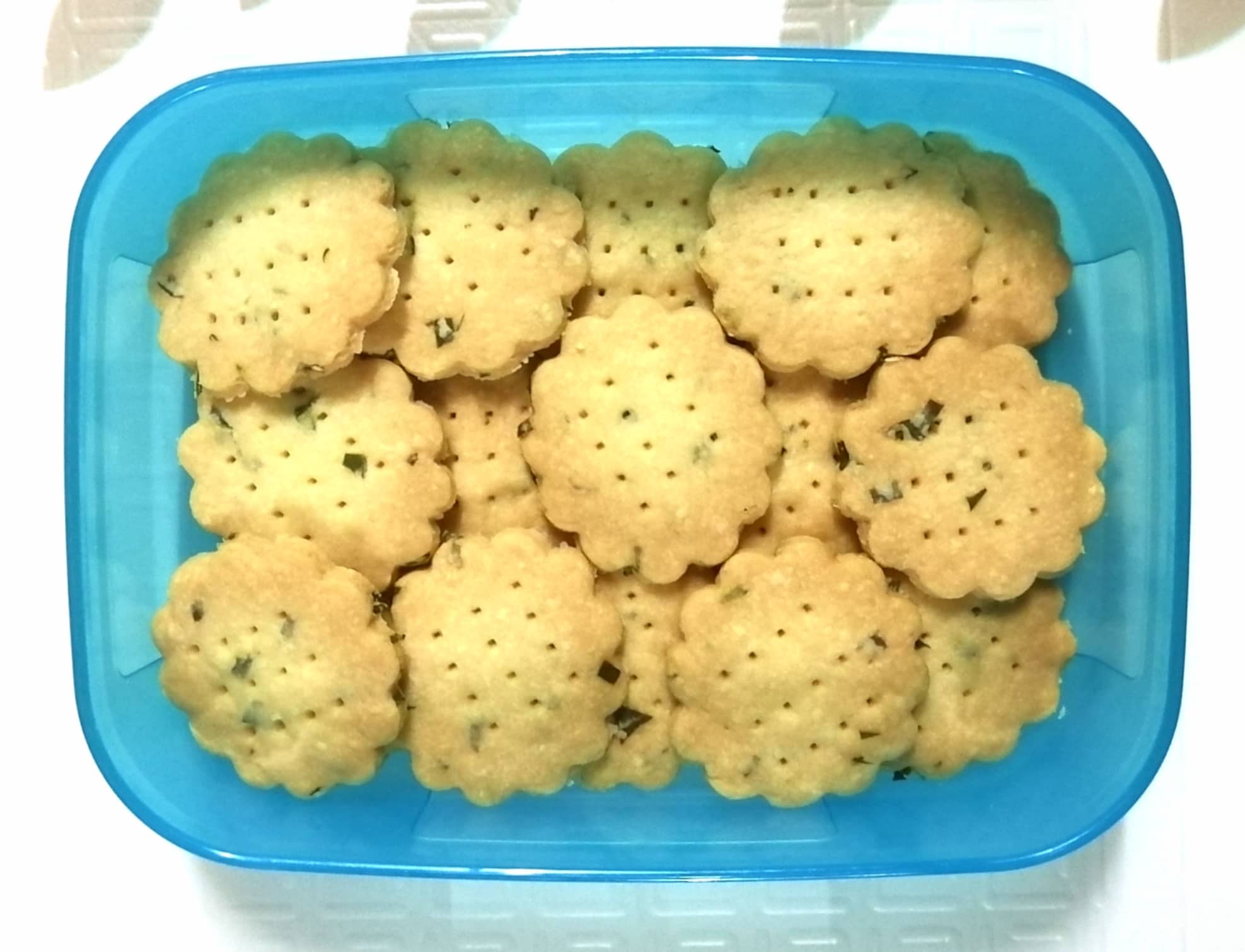 Sorok Je Sayur Bagi Anak Tak Perasan, Spinach Cream Cracker Homemade Ni ...
