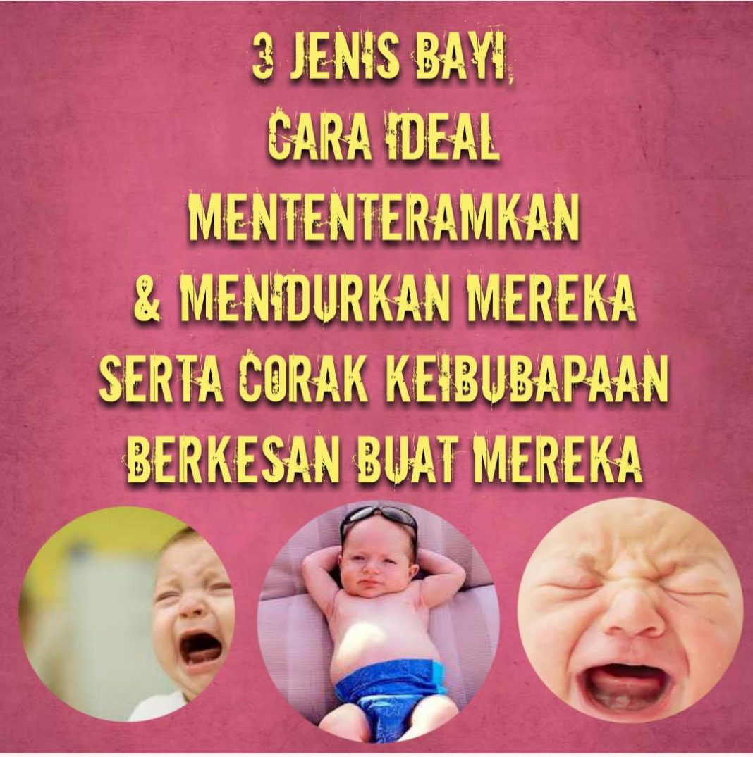 Jenis Tangisan Bayi Sebenarnya Cara Tentukan Bagaimana Dia Perlu ...