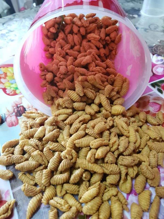 Kuih Siput Ranggup Cukup Rasa Rempah & Aroma Daun Kari. Sekali Makan ...