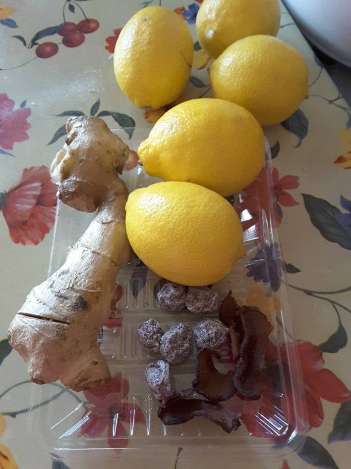 Rebusan Air Lemon, Halia & Asam Keping. Kempiskan Perut & Buang Angin ...