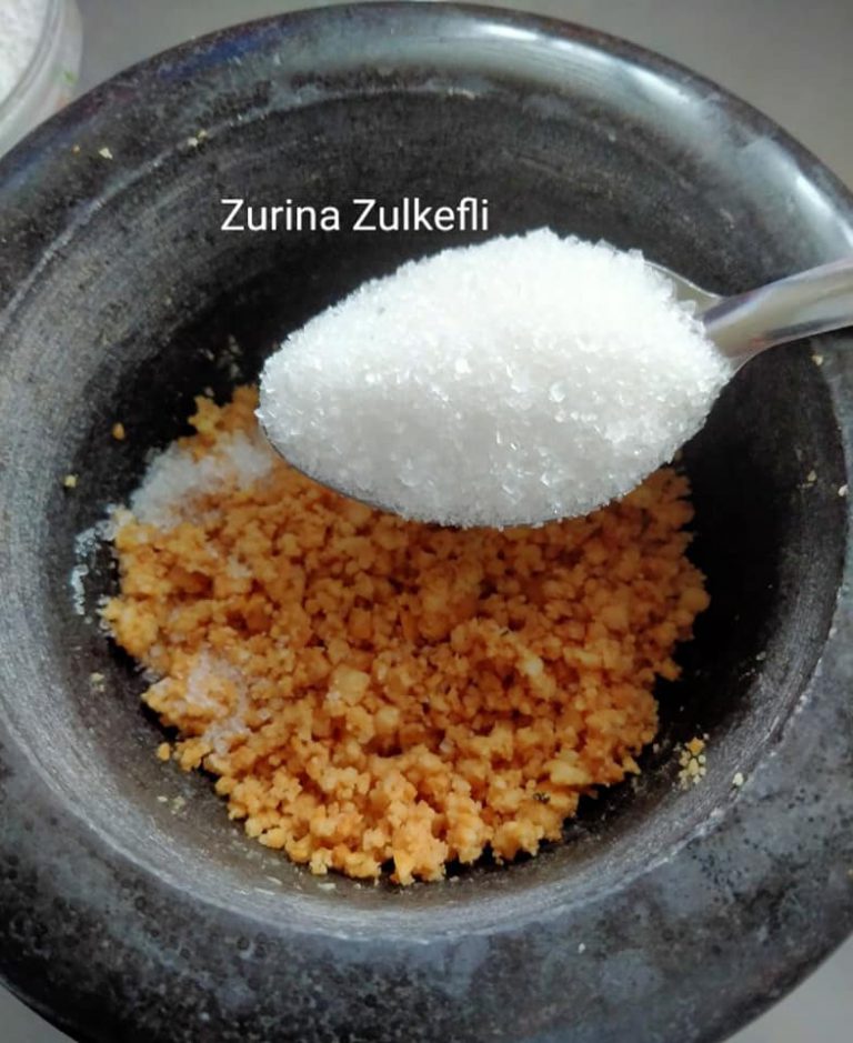 Resipi Kuih Muah Chee, Lembut Tepung Pulut & Manis Kacang Tumbuk. Sedapnya!