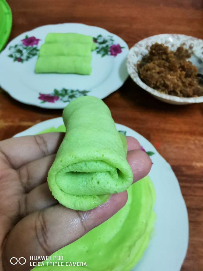 Sedapnya Kuih Ketayap Ni, Inti Penuh Puas Makan, Mudahnya Nak Buat!