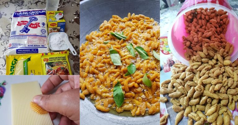 Kuih Siput Ranggup Cukup Rasa Rempah & Aroma Daun Kari. Sekali Makan ...