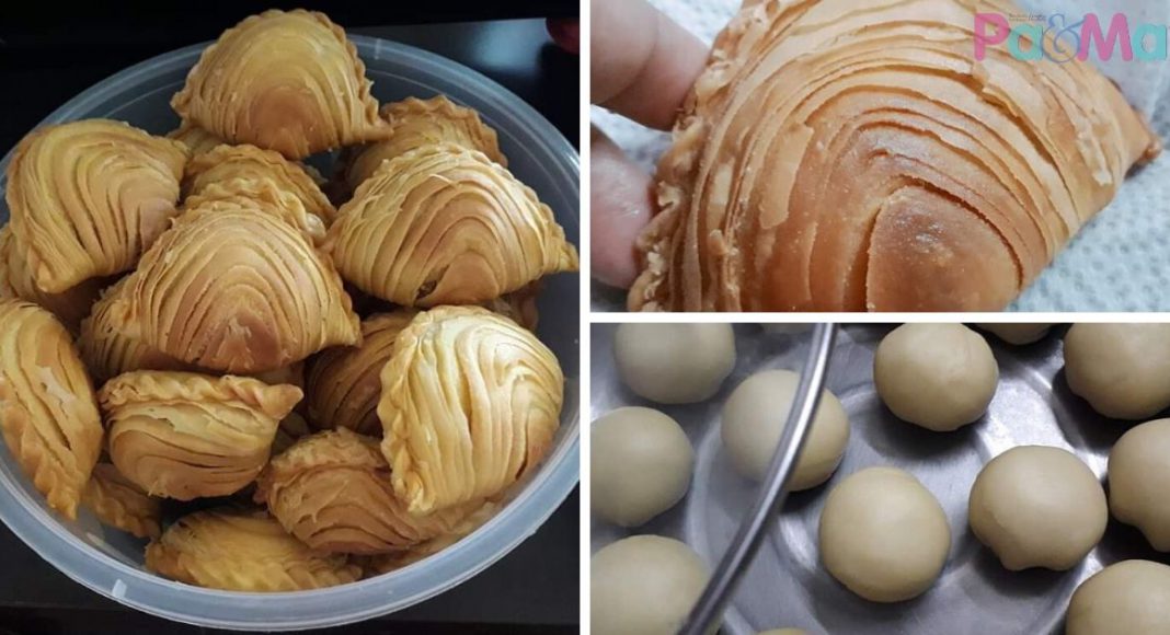 Punyalah Rangup Karipap Pusing Ni, Nak Buat Pun Senang, Inti Padu!