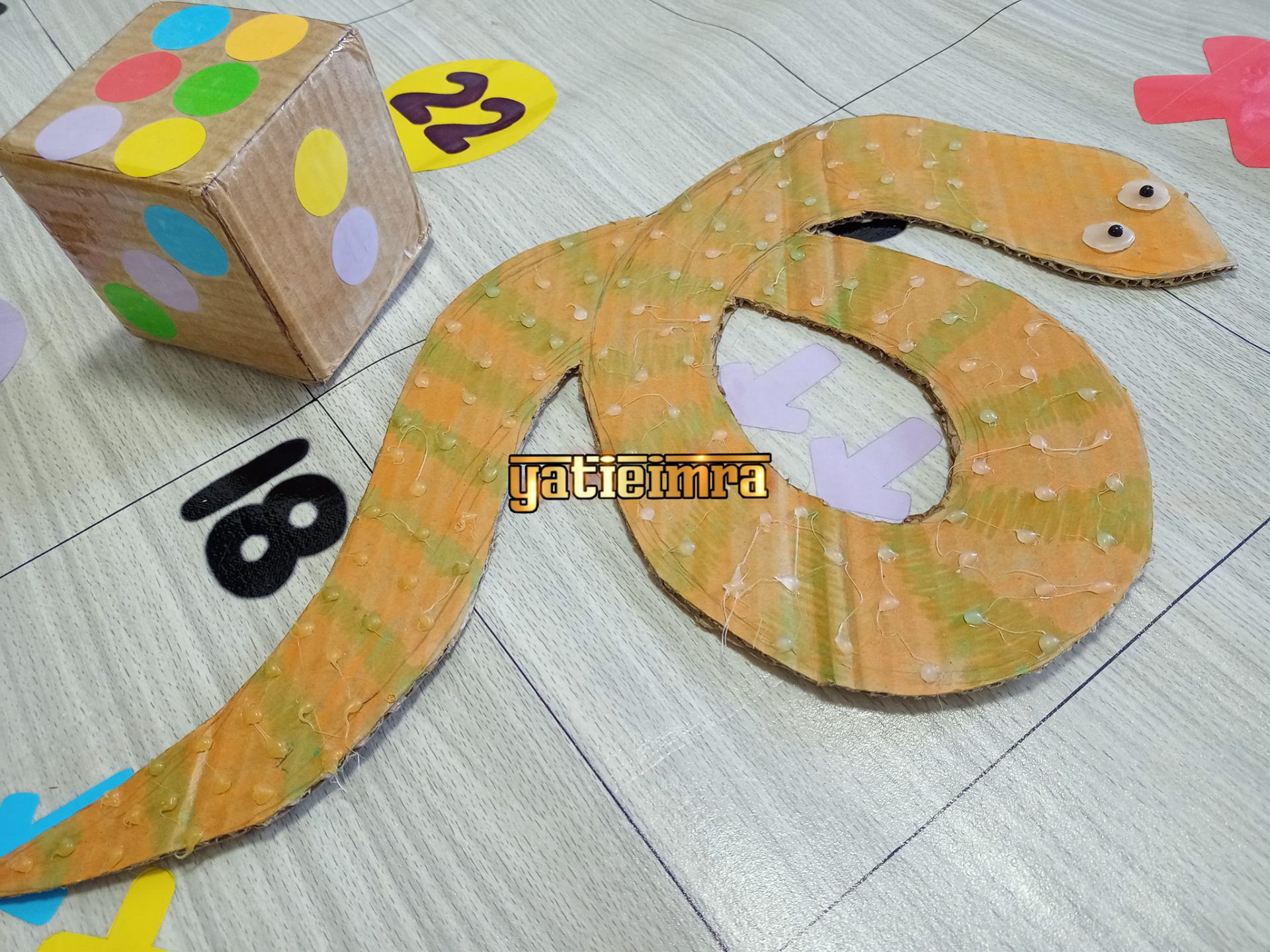 Latih Sensori Cara Fun, Buatkan Dam Ular 3D Macam Ibu Ni. Confirm Anak ...