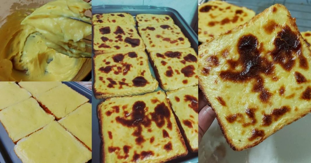Roti Burnt Cheese Terlajak Sedap. Cara Buatnya Simple, Rasa Memang Padu!