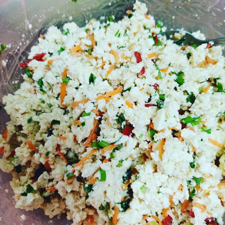 Tauhu Bunga Krup Krap Penuh Inti. Cicah Dengan Sos Cili Thai, Memang ...