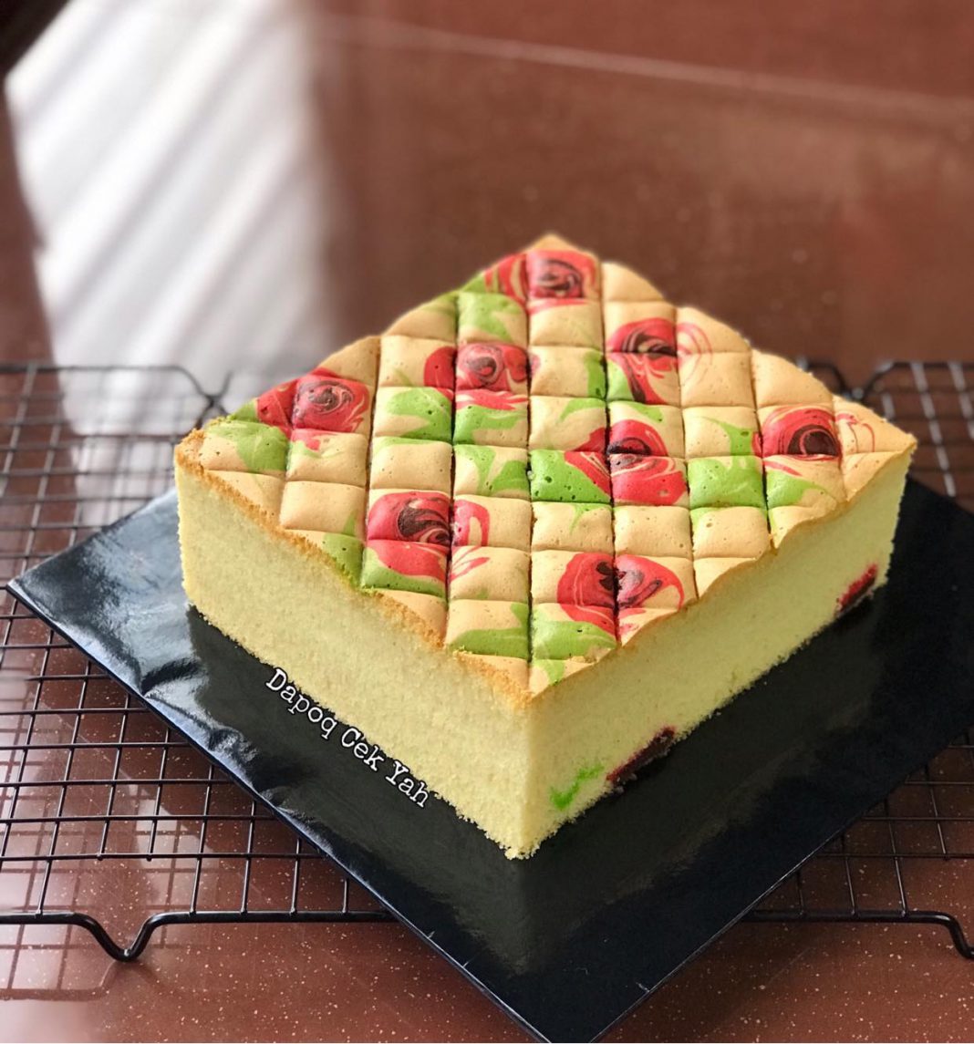 Resipi Kek Marble Jelita Versi Azlina Ina, Paling Sedap & Mudah Nak ...