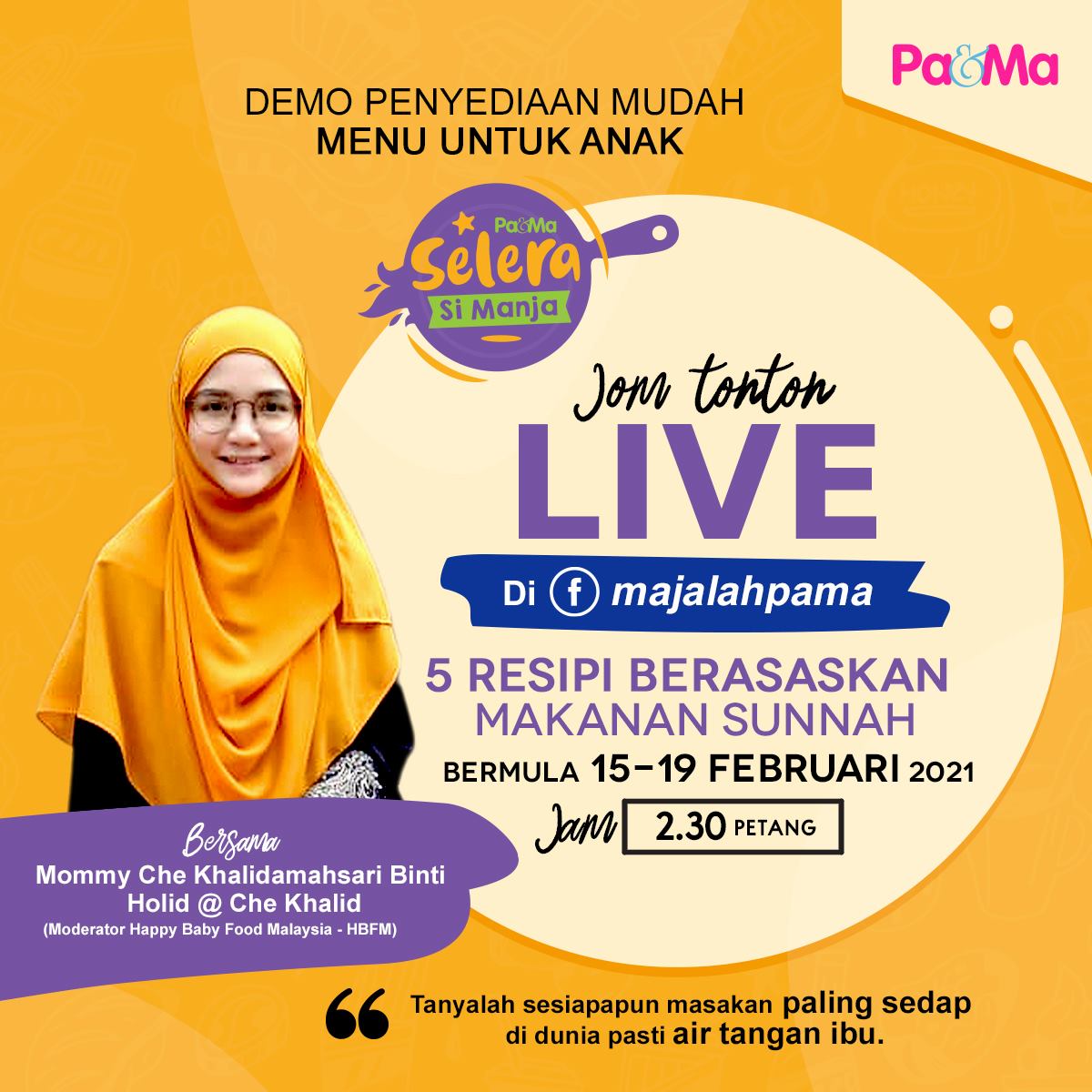 PA&MA SELERA SI MANJA l KEJU STICK