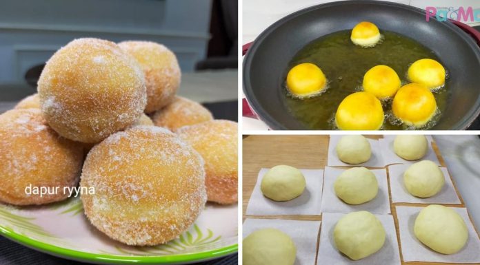 Resipi Donat Ball Mudah, Cukup Lembut & Gebu, Bulat-Bulat Comel, Senang ...