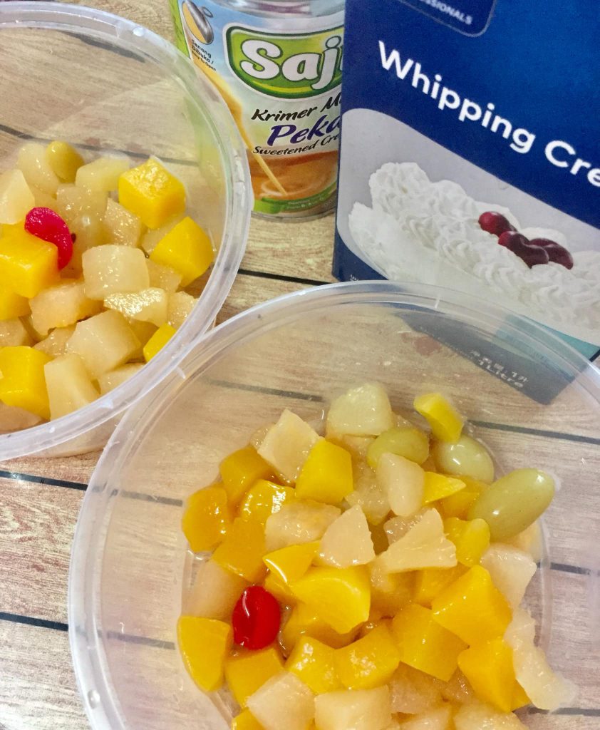 Resipi Filipino Fruits Cocktail, Creamy Lagi Berlemak, Gerenti Sedap!