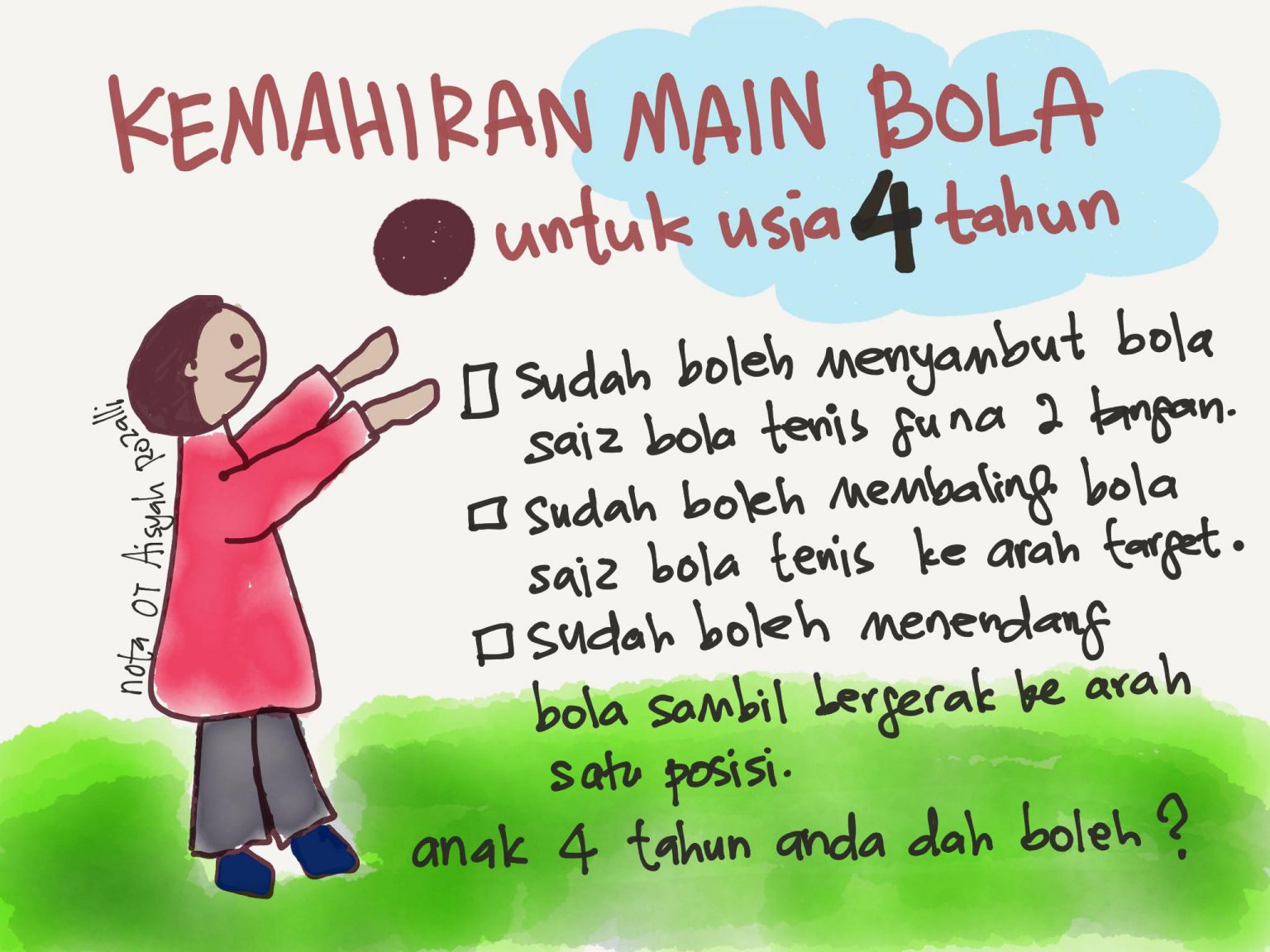 Tendang & Main Bola Nampak Mudah, Rupanya Banyak Anak Belajar Dengan ...