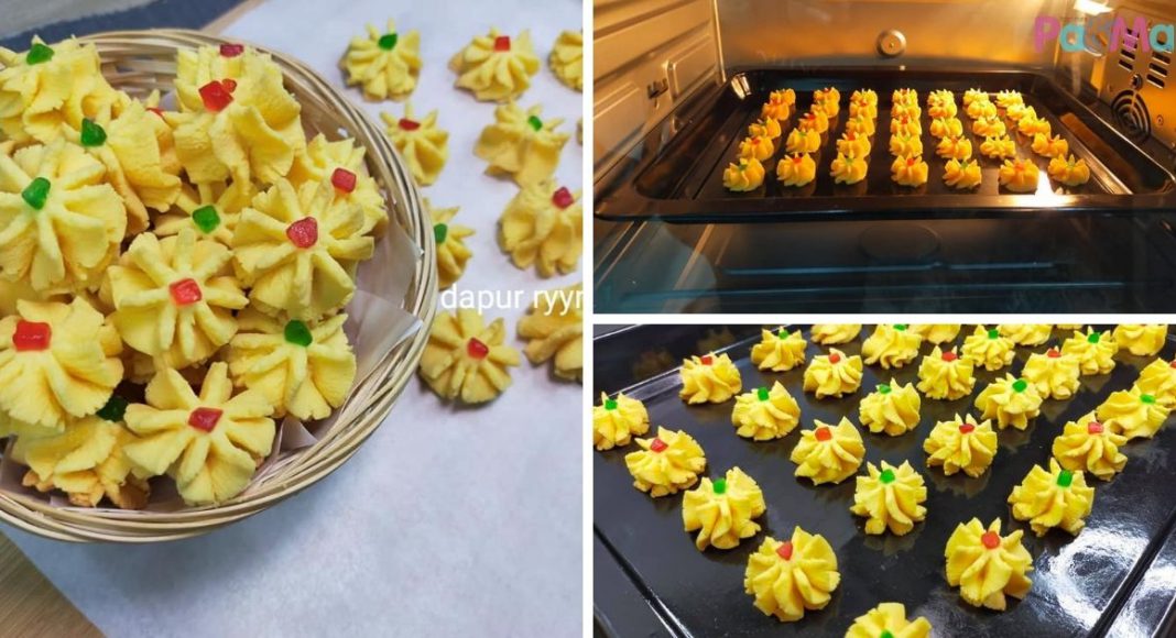 Resipi Biskut Semperit Klasik Paling Simple, Kacau Pakai Senduk Kayu Je ...