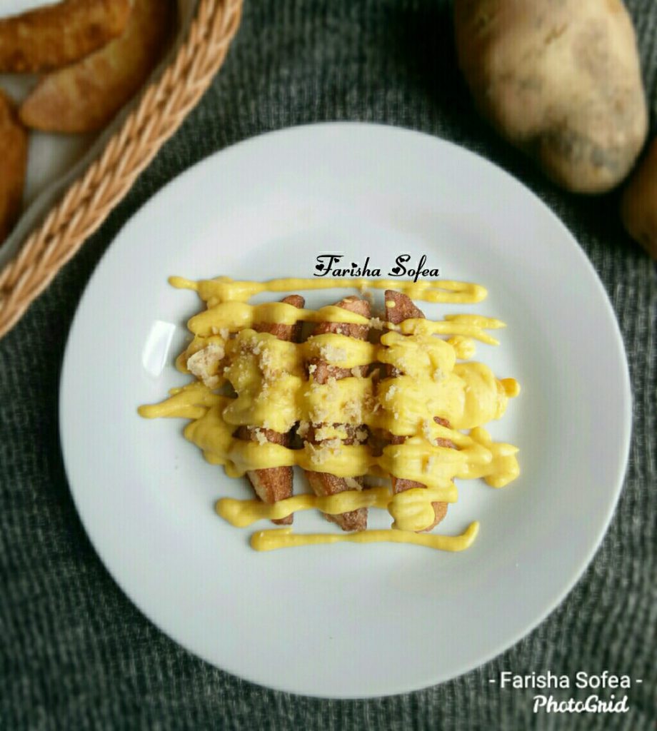 Cheesy Potato Wedges Versi Baby, Resepi Mudah Tanpa Garam & Gula!
