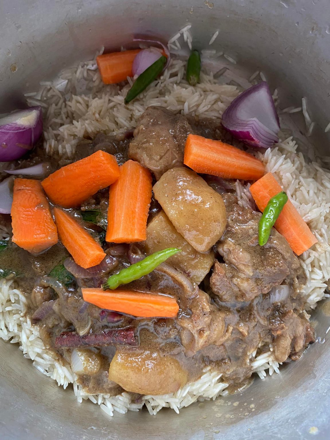 Resipi Nasi Daging Utara Viral Guna Kurma Dalam Tin, Campur Semua Terus ...