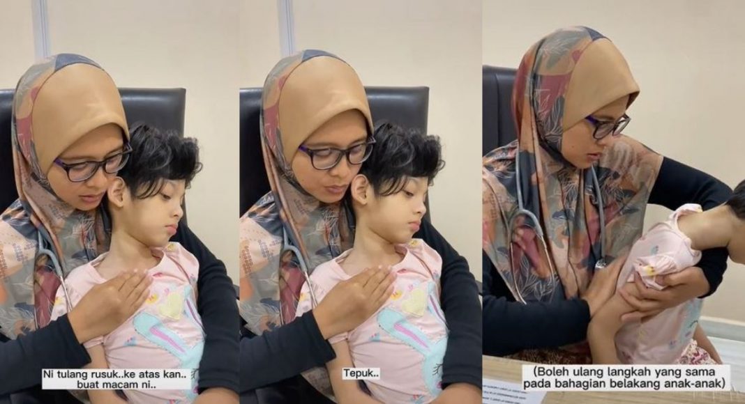 Anak Batuk, Dr Kongsi Teknik 'Chest Physio' Bantu Kurangkan Kahak Di Dada