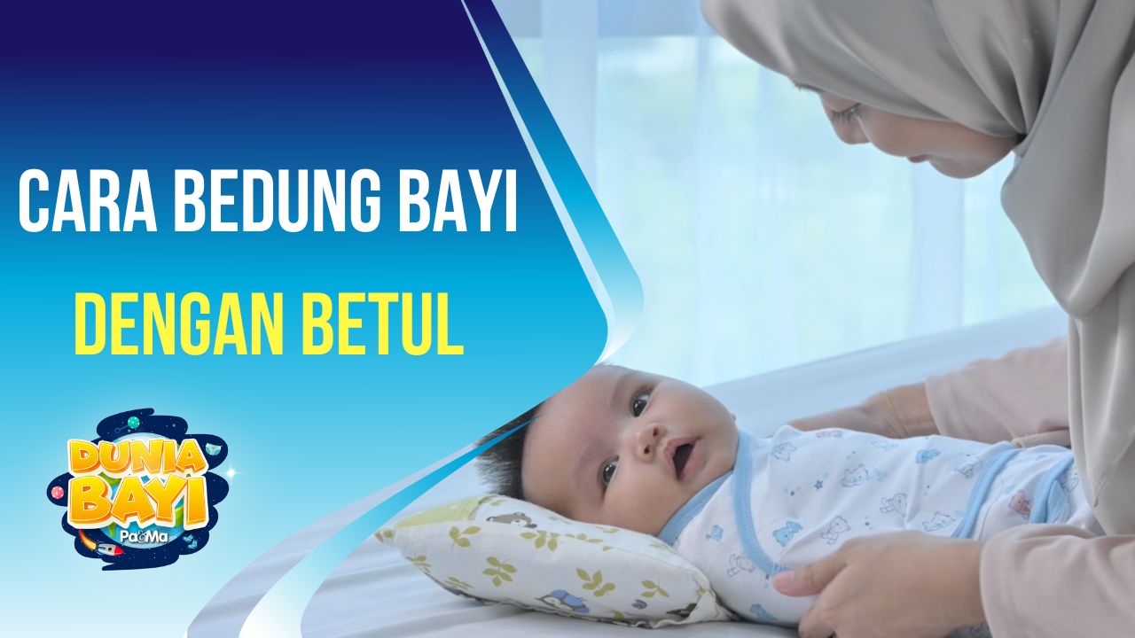 Cara Bedung Bayi Dengan Betul