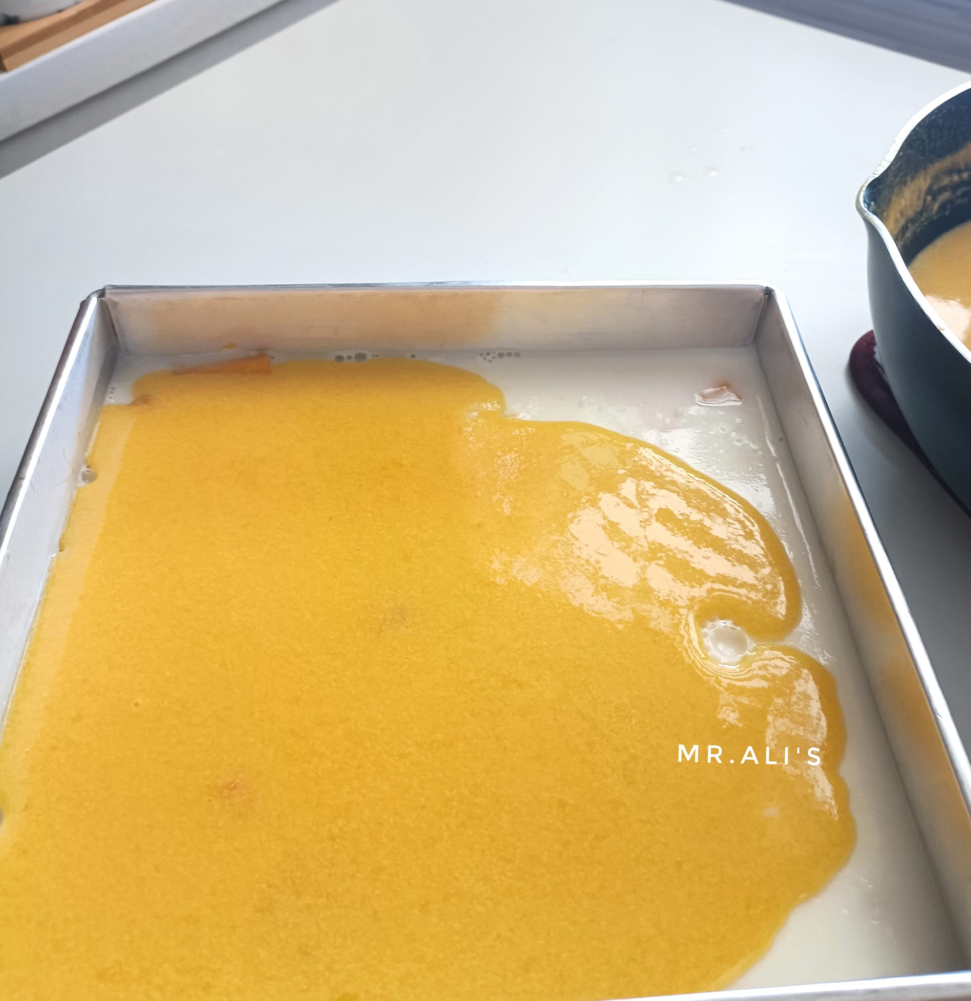 Cara Buat Puding Mangga Viral, Potong Dadu Lagi Cantik Susunan, Padu ...