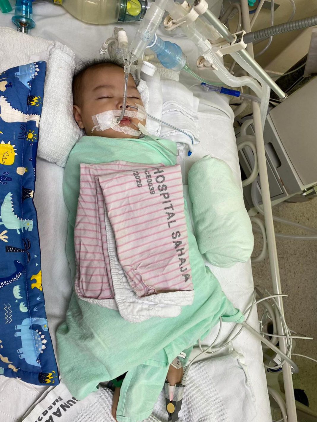 "Mulanya Demam, Selesema & Batuk. Syukur Baby Syafa Dah Sedar.” Cuma ...