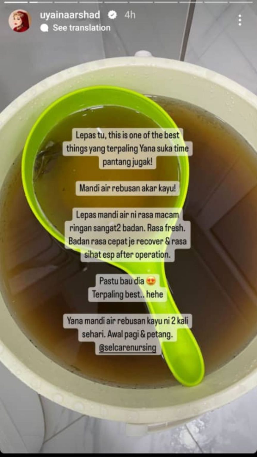 "Badan Rasa Cepat Recover & Sihat" Selesa Mandi Herba & Berdiang ...