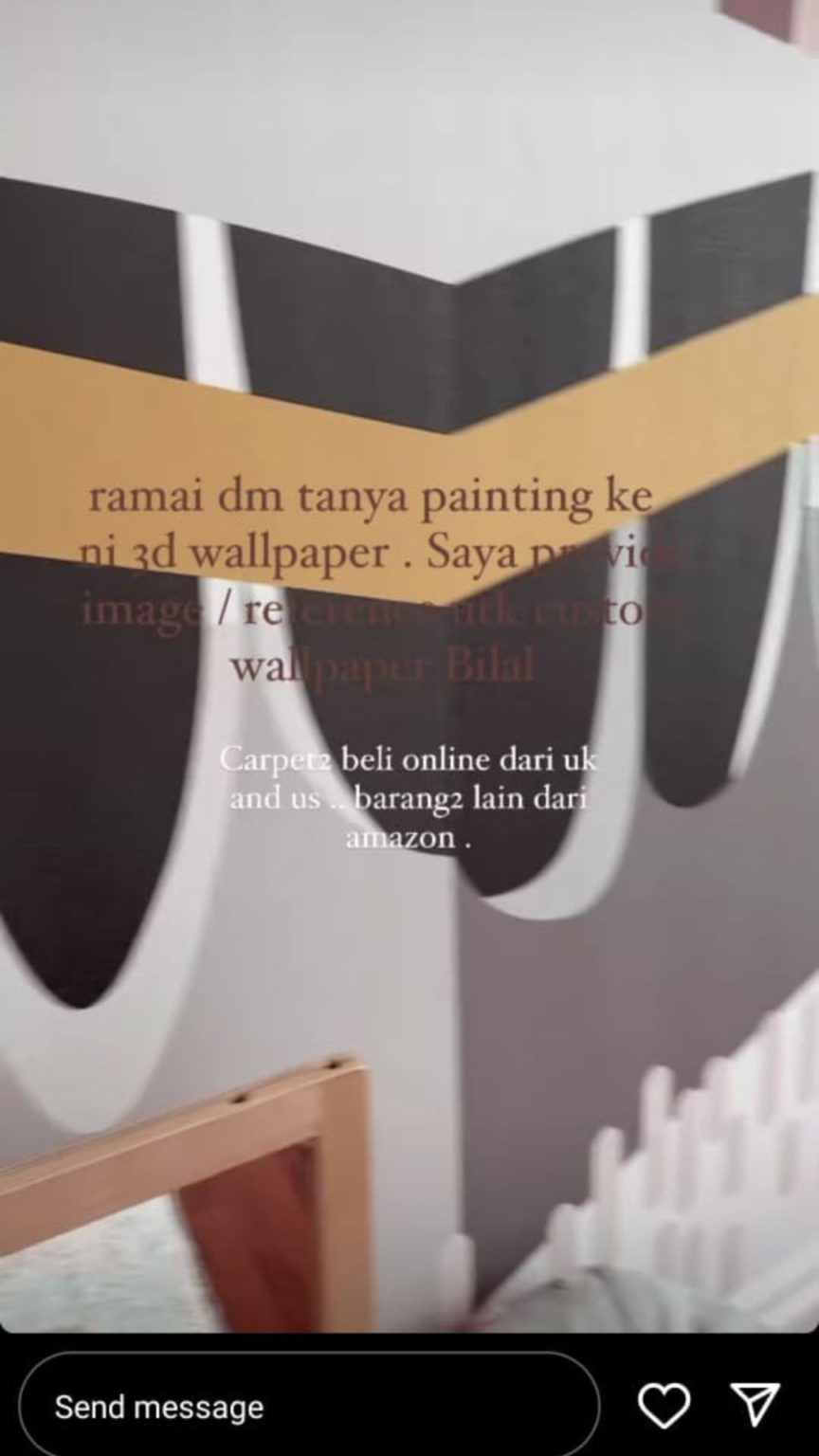 "Mesti Pasang Zikir Kan?" Ramai Kagum Tengok Wallpaper Kaabah 'Playroom ...