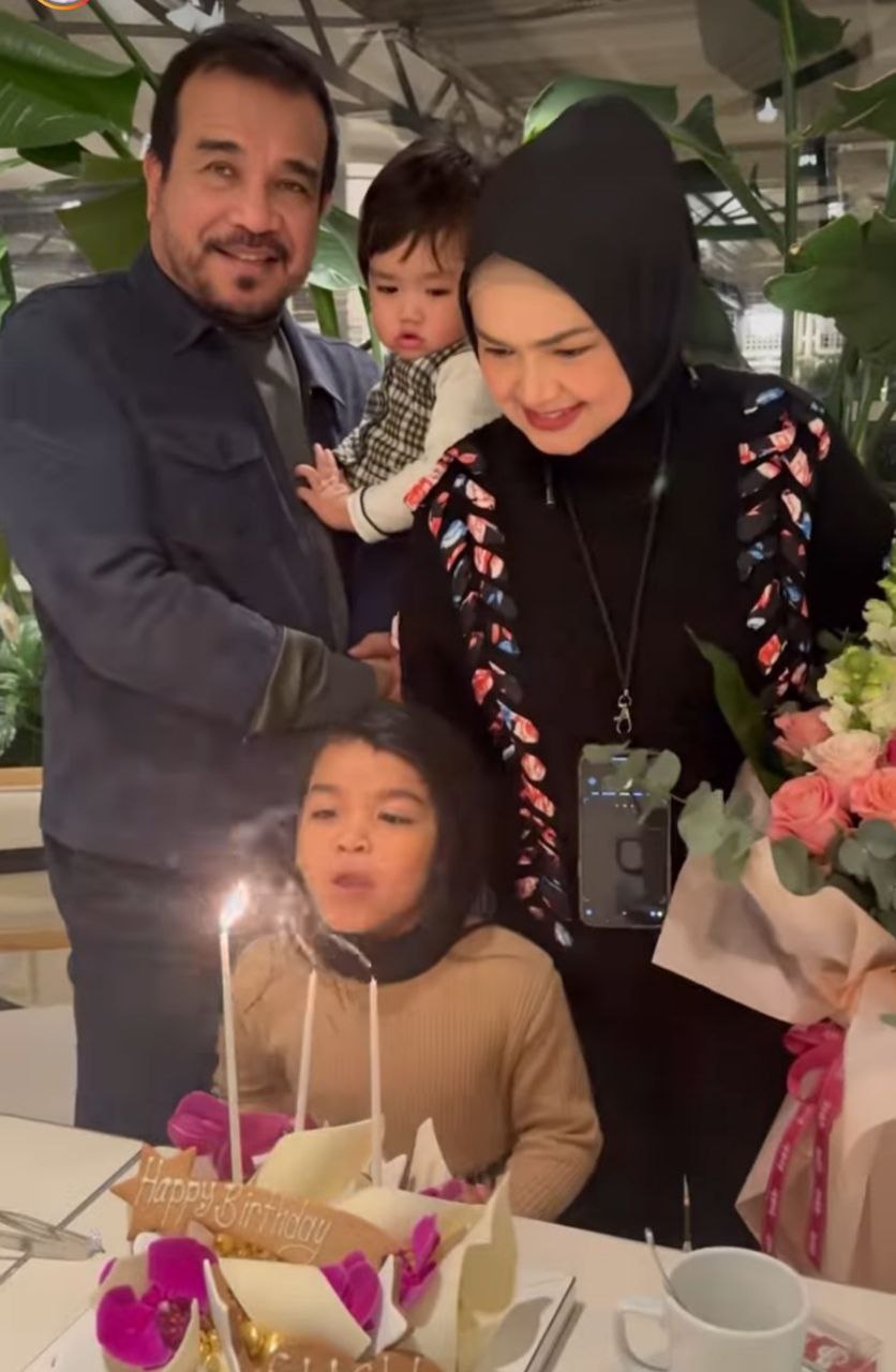 "Happy Birthday Ibu.." Tok Ti Bawa Aafiyah & Afwa Sambut Ulang Tahun Ke-44 Di Turki
