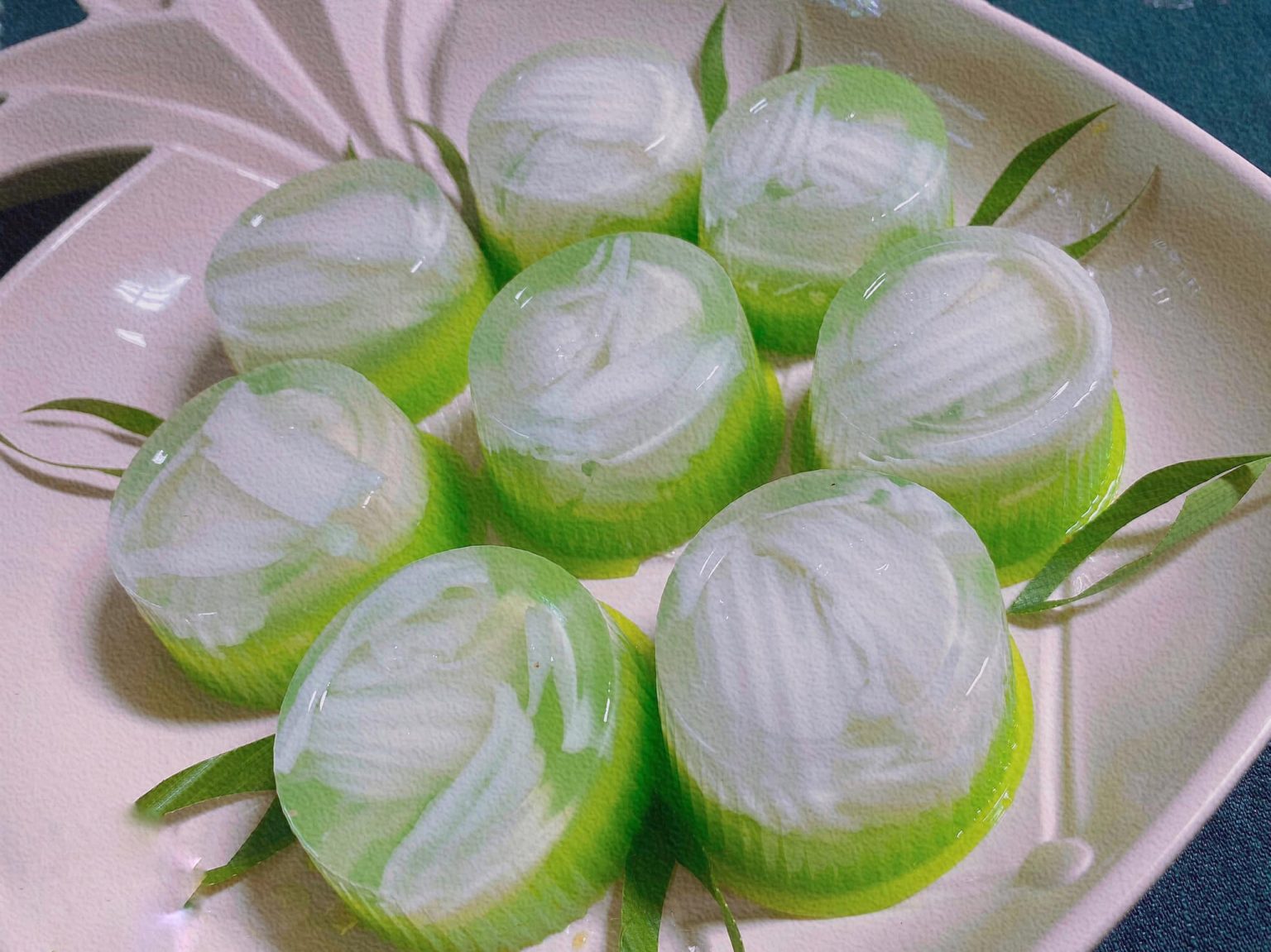 Resepi Agar-Agar Pandan Kelapa, Guna Sukatan Mudah, Sedap Makan Sejuk ...