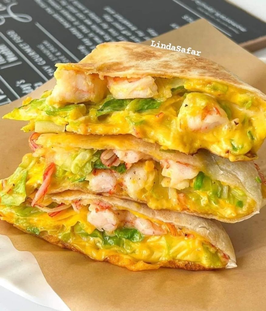 Tortilla Wraps Crabsticks Cheese Menu 'Simple' Untuk Sahur Anak. Mudah ...