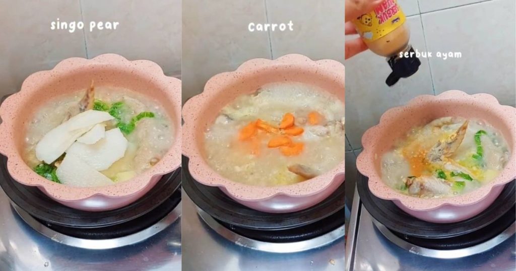 Sup Ayam Singo Pear, Baik Untuk Batuk Dan Selesema, Mudah Dan Sedap!