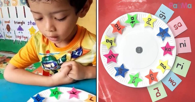 Anak Lagi Cepat Membaca Guna Roda Mainan Macam Ni, DIY Saja Roda Suku ...