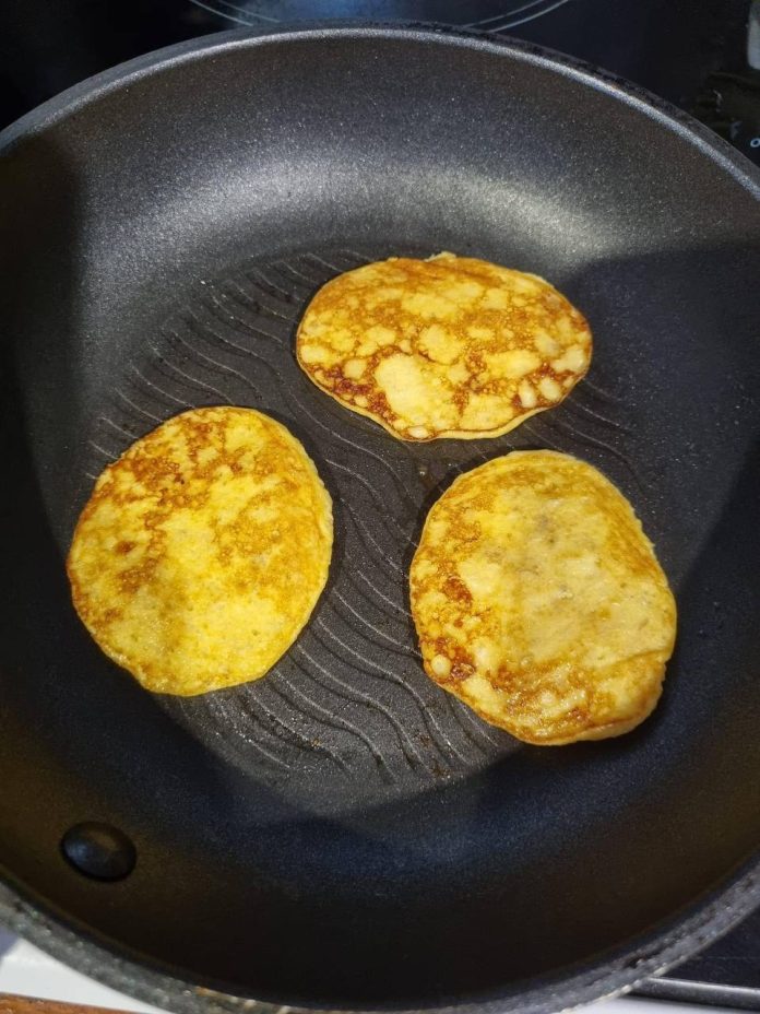 Pancake Pisang Dua Bahan, Sesuai Untuk Bayi 6 Bulan Ke Atas, Mudah Dan ...