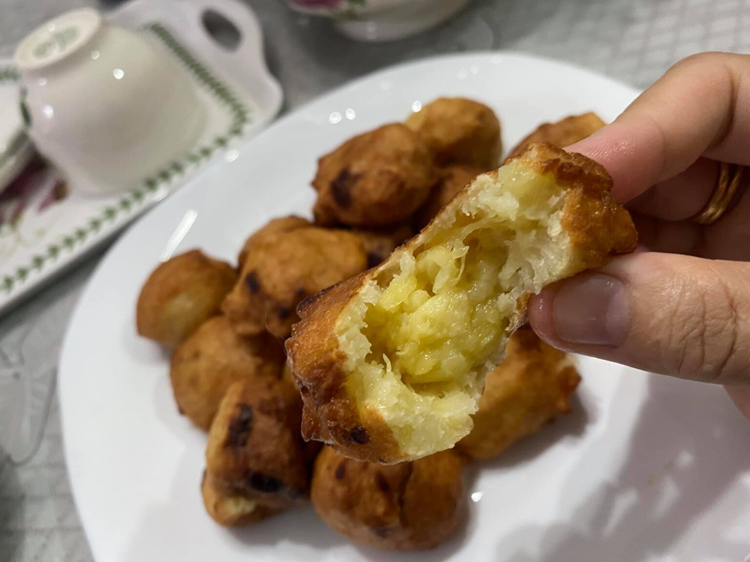 Resipi Jemput-Jemput Inti Durian, Bulat-Bulat Cantik, Confirm Habis Licin!