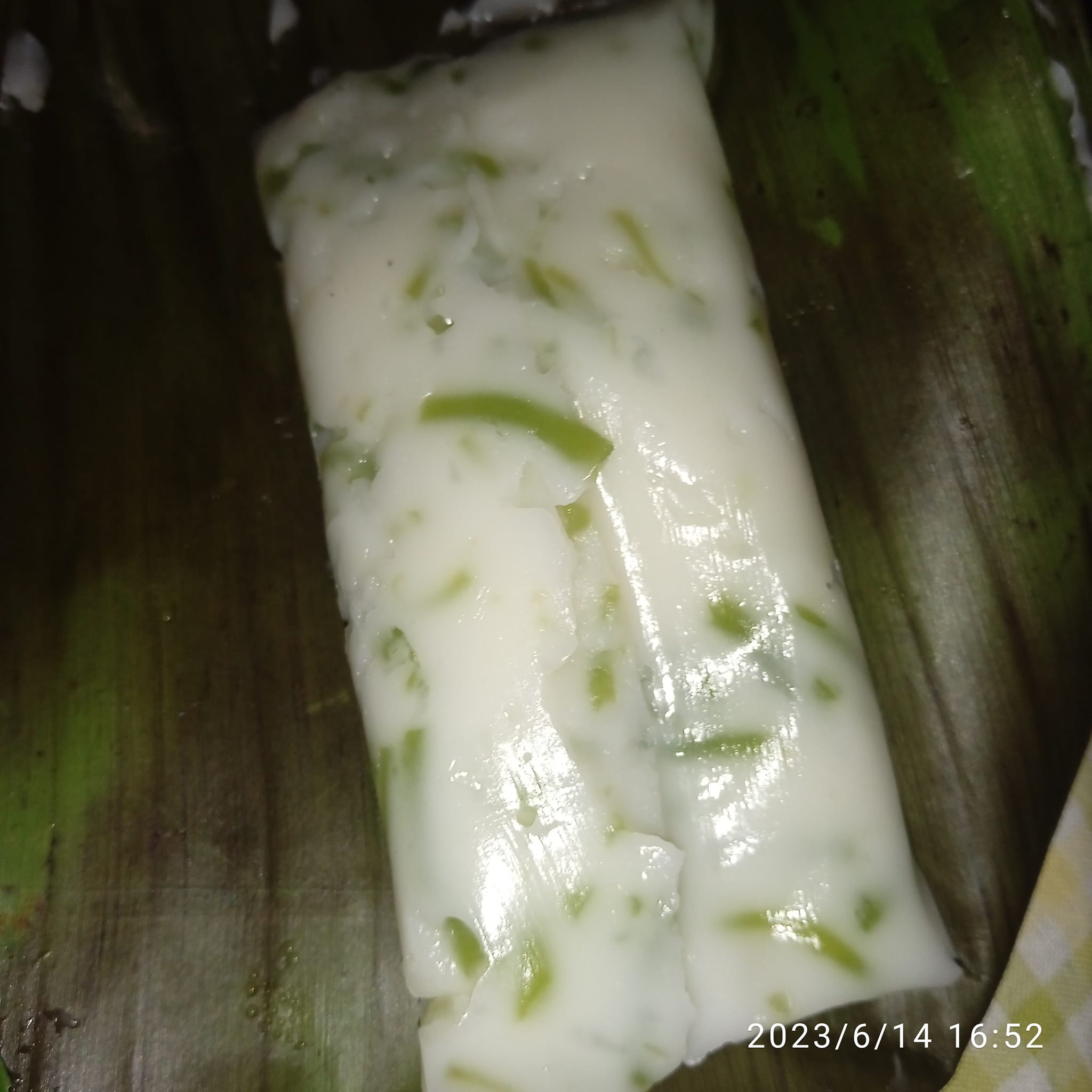 Kuih Lepat Cendol, Senangnya Kacau Semua Bahan, Nikmat Makan Sejuk-Sejuk!