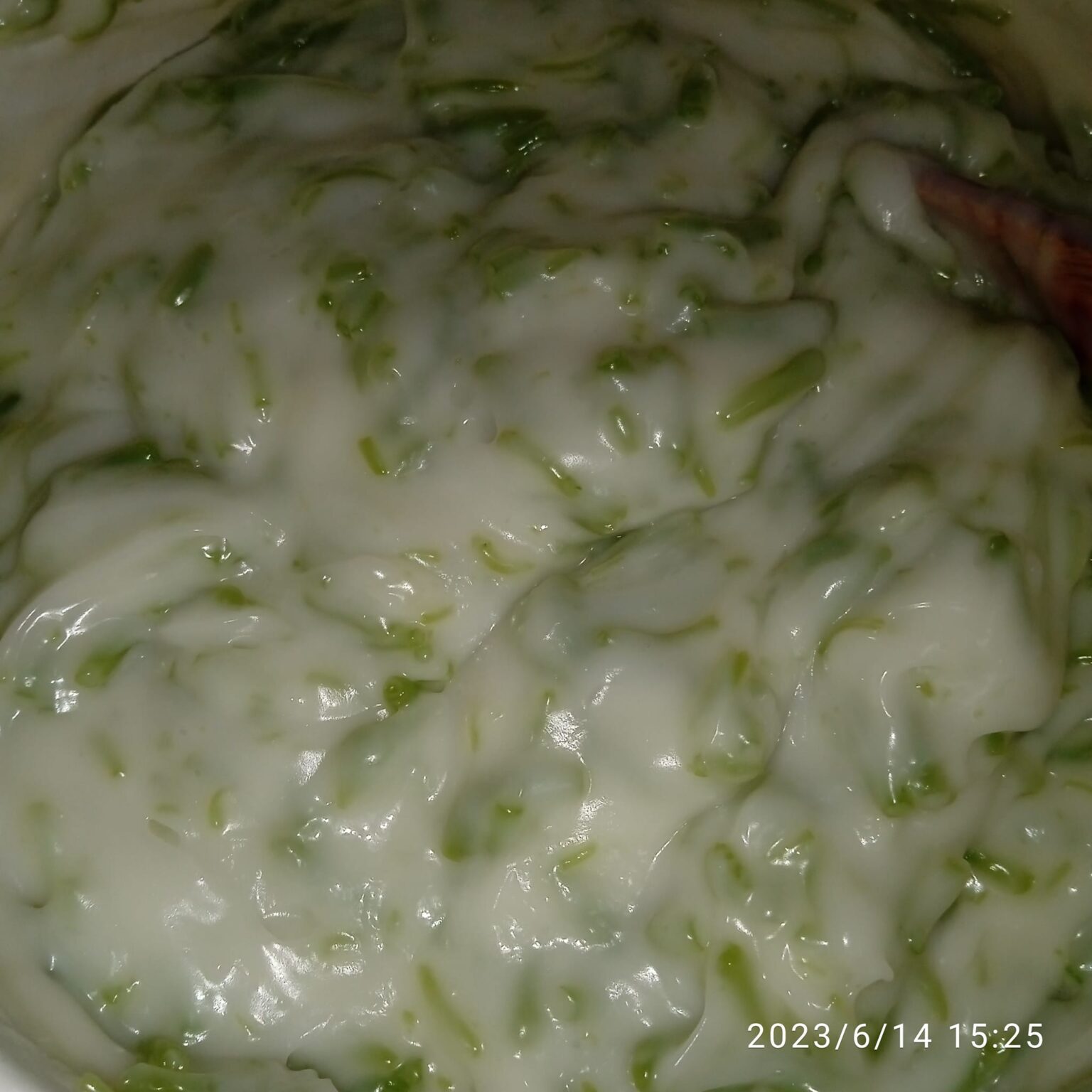 Kuih Lepat Cendol, Senangnya Kacau Semua Bahan, Nikmat Makan Sejuk-Sejuk!