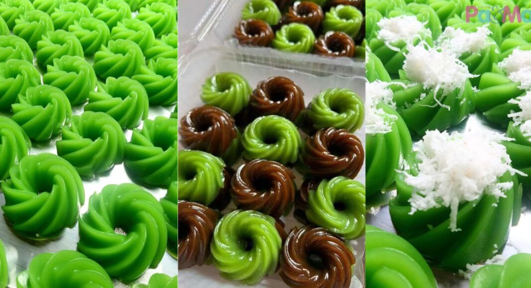 Resipi Kuih Kaswi Pandan Gedik, Paling Senang Nak Buat, Patutlah Viral!