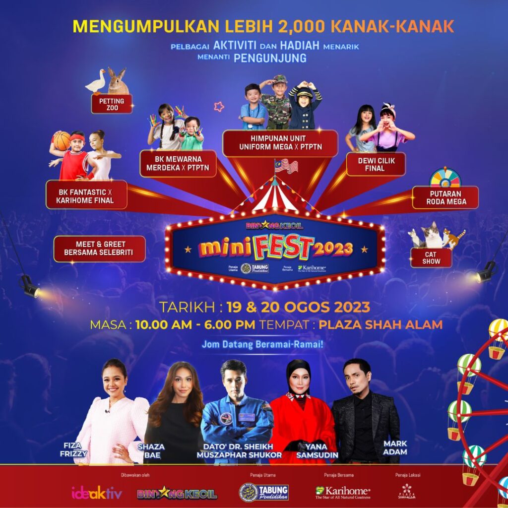 BK Mini Fest 2023 Kembali Lagi! Himpunkan 2000 Orang Kanak-Kanak Dengan ...