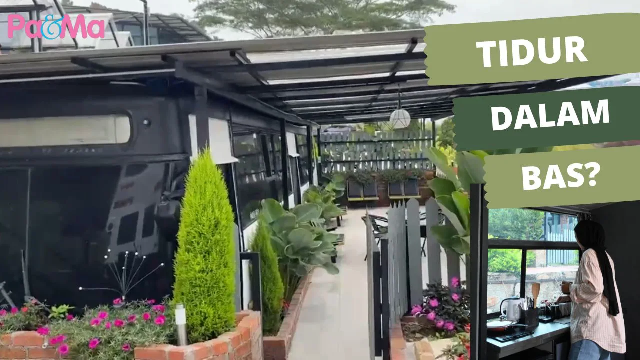 Unik Staycation Menginap Dalam Bas di Cameron Highland